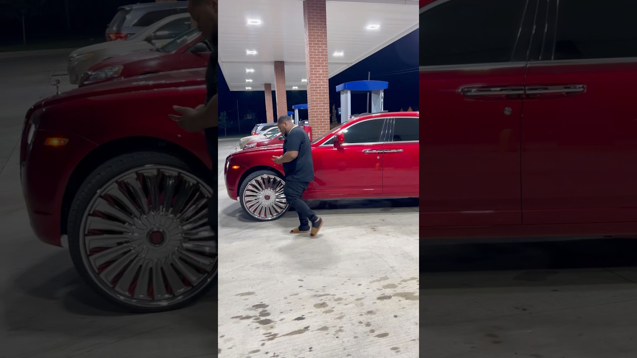 Gassin Up the Rolls Royce Ghost on 28’s DUB Floaters