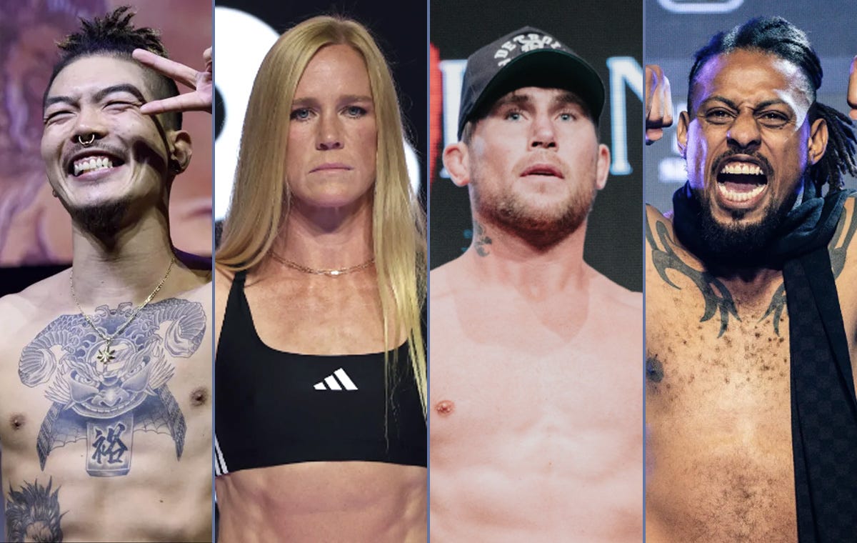 UFC veterans in MMA, boxing and bareknuckle action May 29-June 1