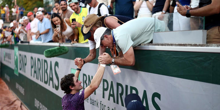 Brazilian tennis prodigy João Fonseca is managed by his parents