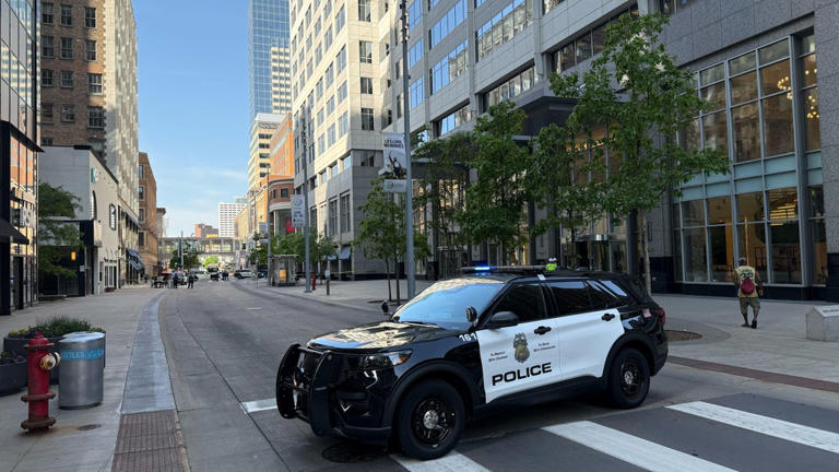 Two shot on Nicollet Mall in downtown Minneapolis; suspect in custody