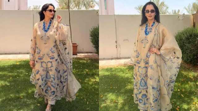 Sania Mirza picks Pakistani designer outfit for Bakrid, see price