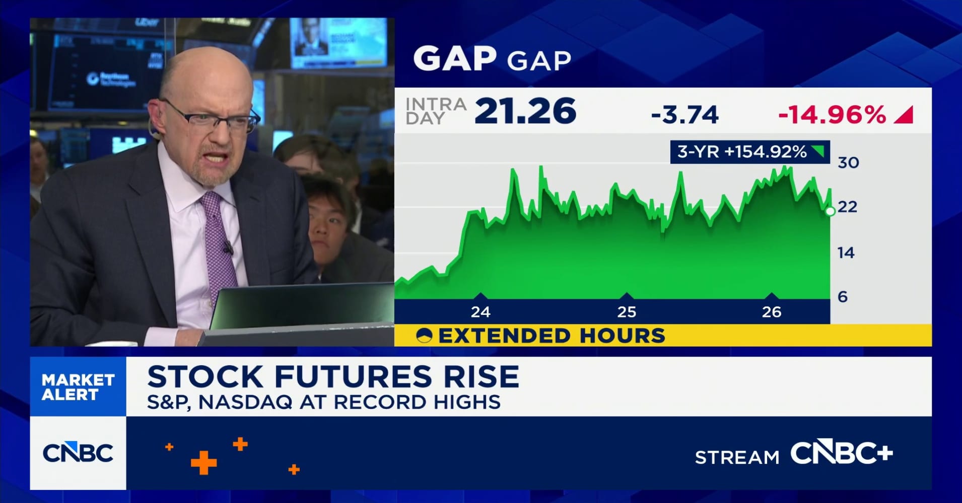 Cramer’s mad dash: Gap