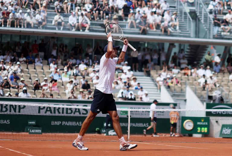 Tennis-French Open day six