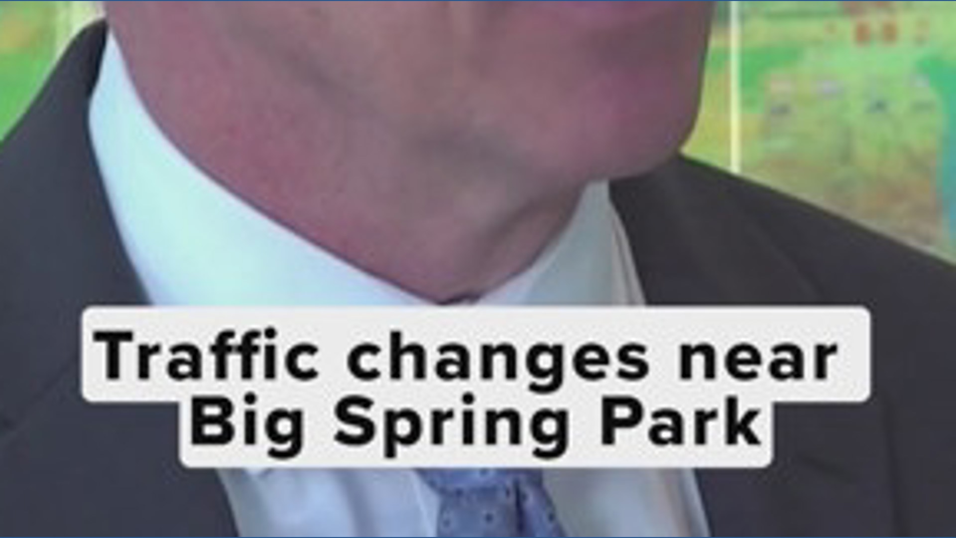 Big Spring Park construction impacts downtown traffic