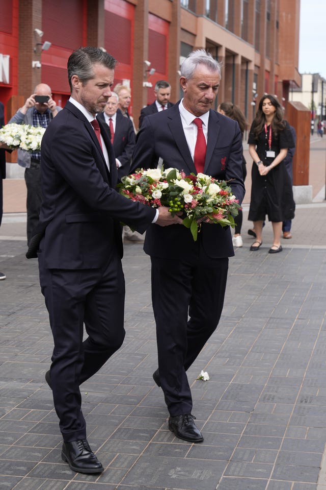 Liverpool unveil new memorial to remember the 39 victims of Heysel disaster