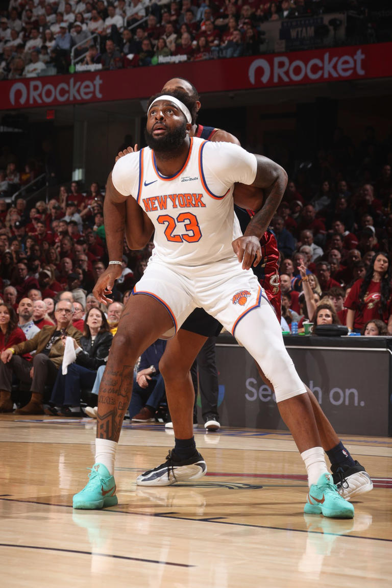 Mitchell Robinson plans to play in Game 1 of NBA Finals after ...