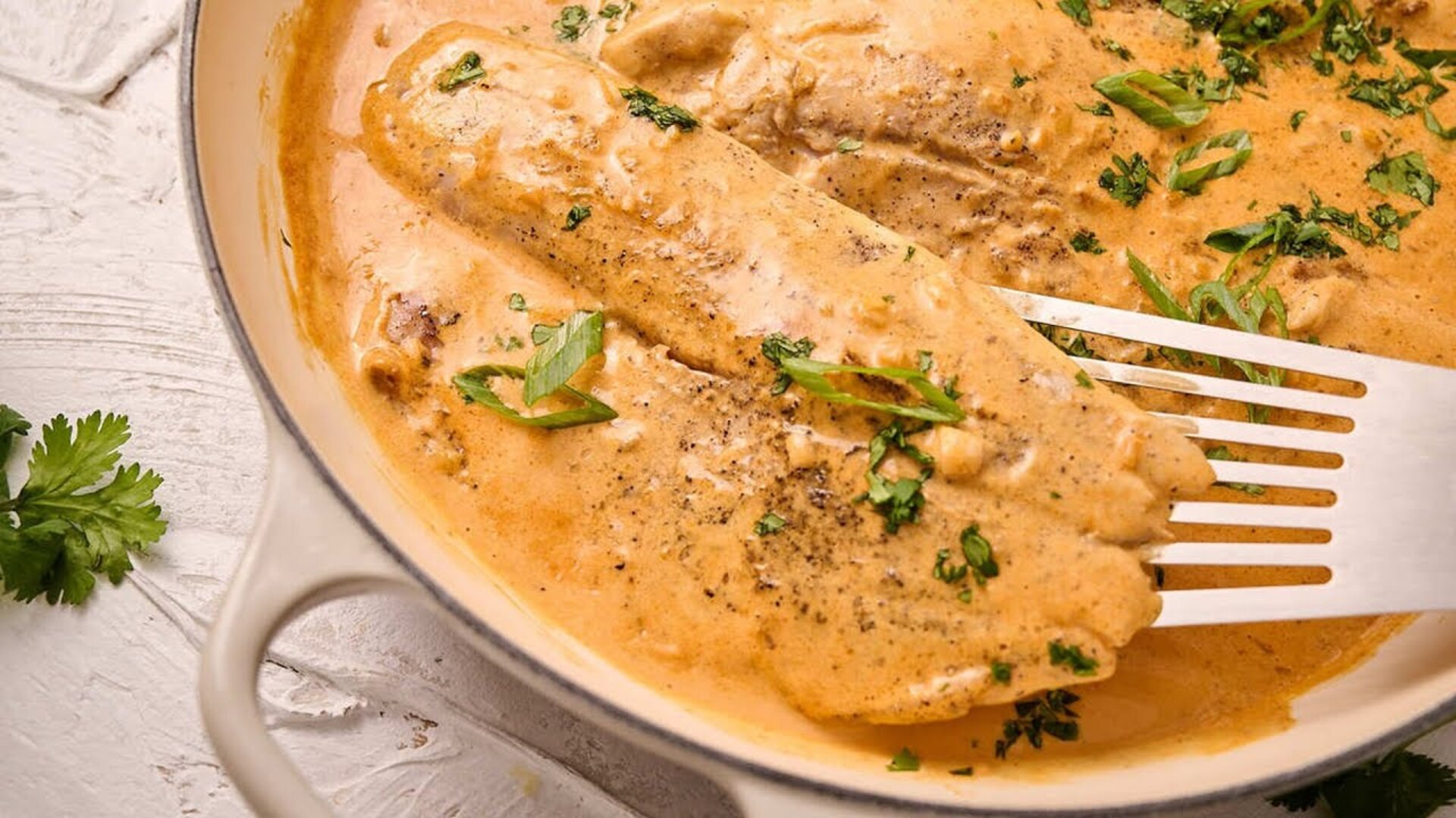 Sweet and spicy skillet tilapia with coconut and gochujang recipe