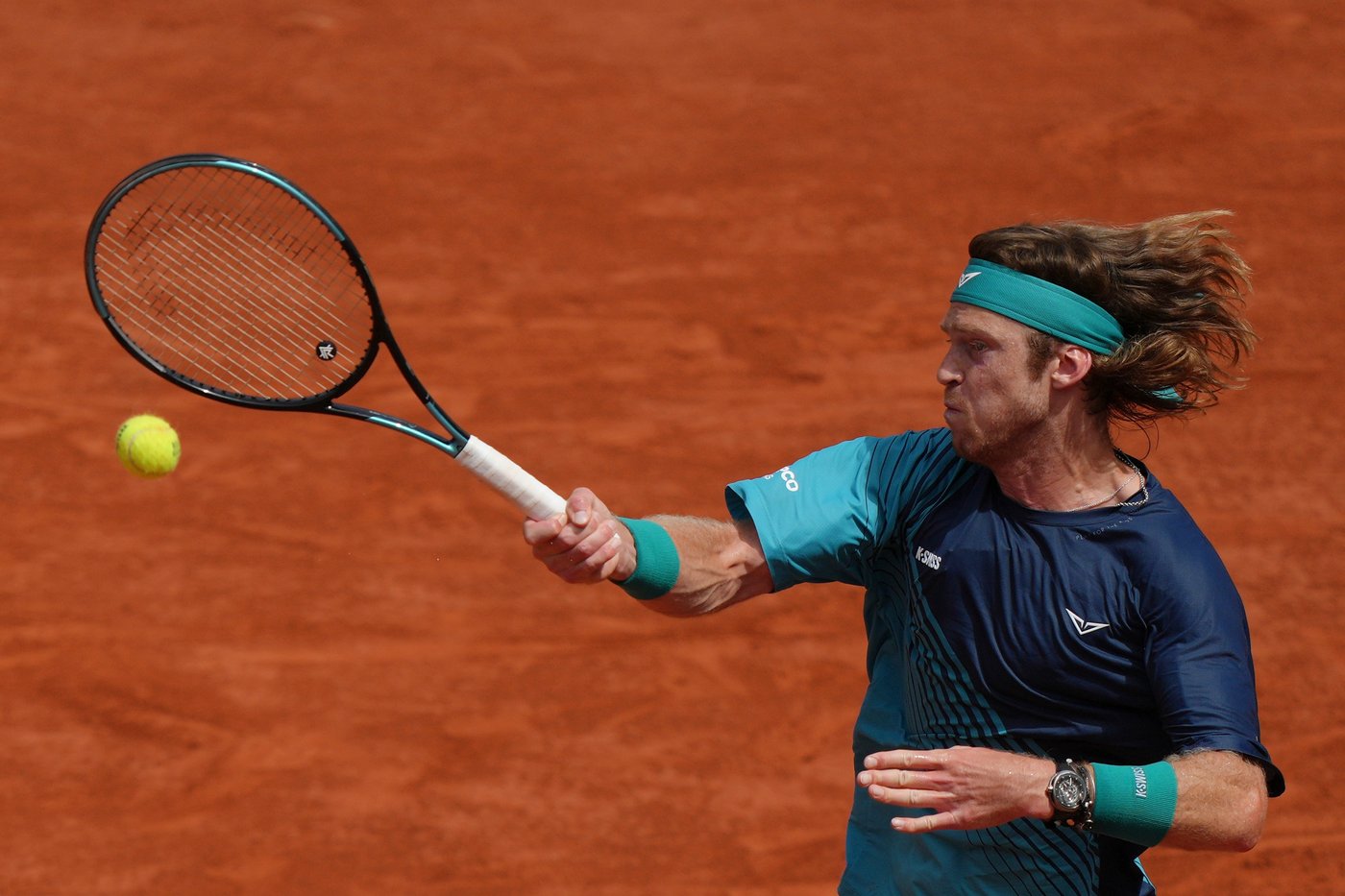 Andrey Rublev accède à la quatrième ronde du tournoi de Roland-Garros