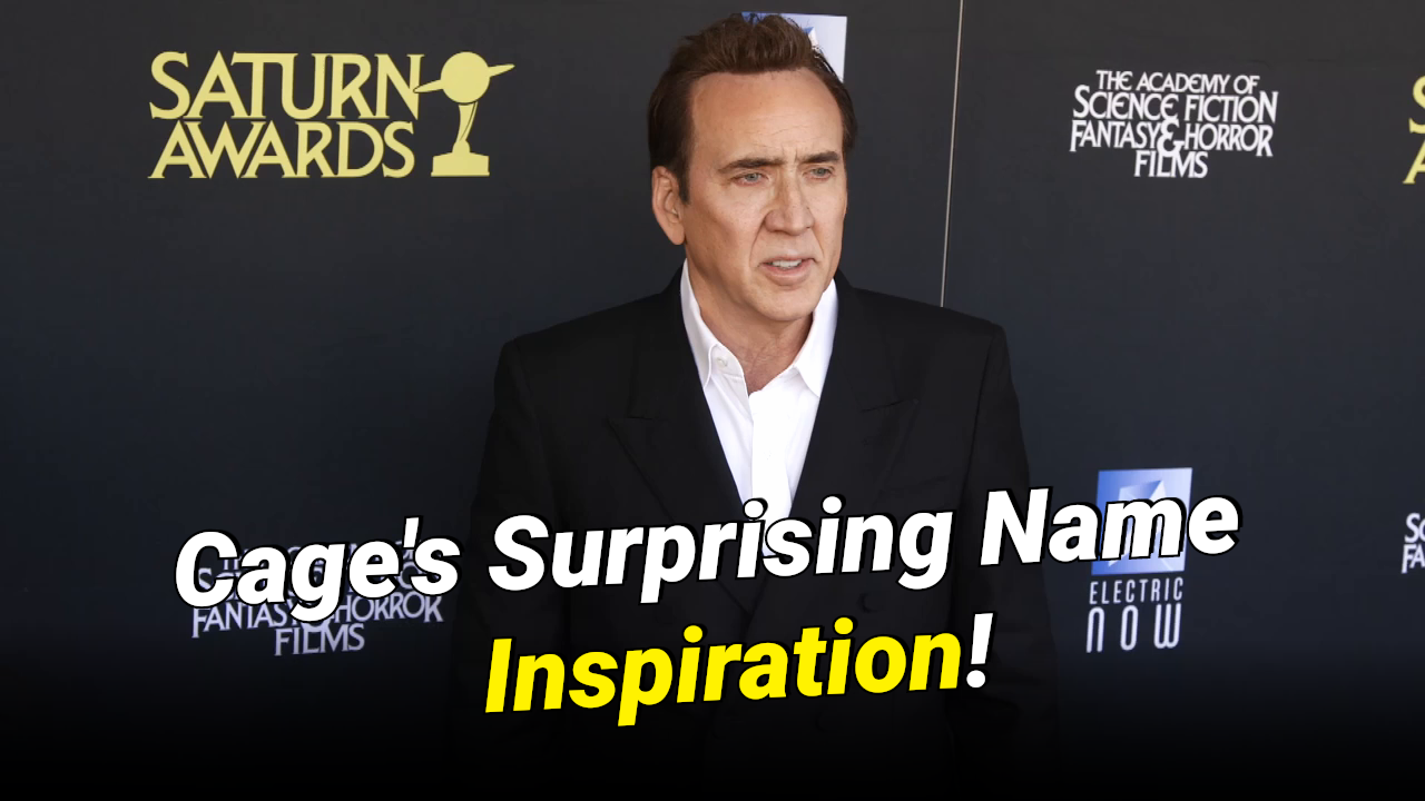 Nicolas Cage reveals surprising name change