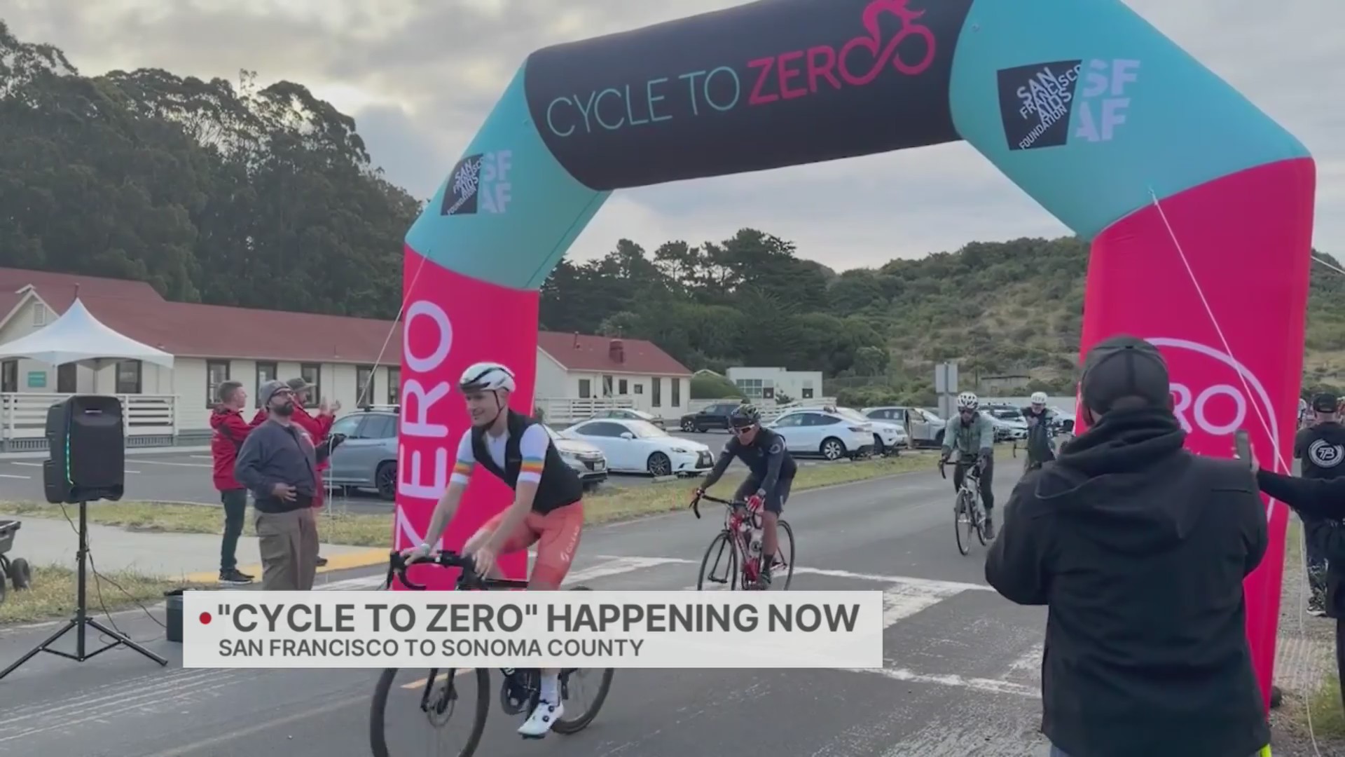 'Cycle to Zero' raising money for SF AIDS Foundation