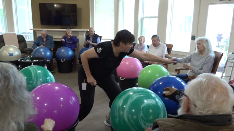 Drumming-based cardio class aims to improve seniors’ memory in Fayetteville