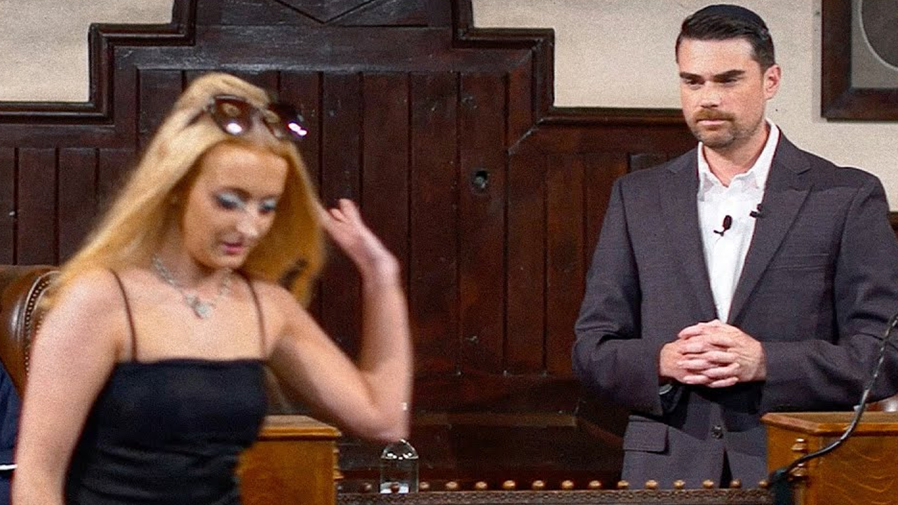 Ben Shapiro debates pro-abortion student on campus