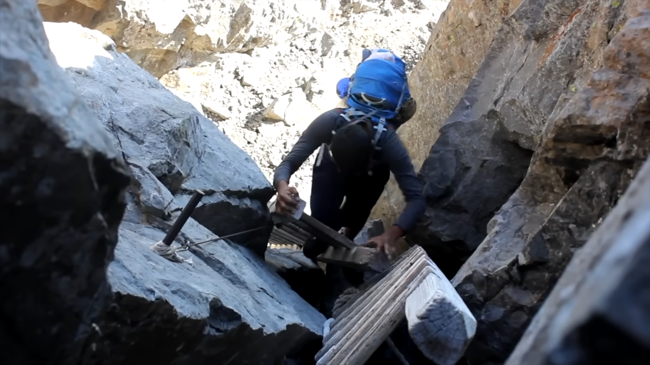 One wrong step could be fatal - then we started a 6,000-foot climb