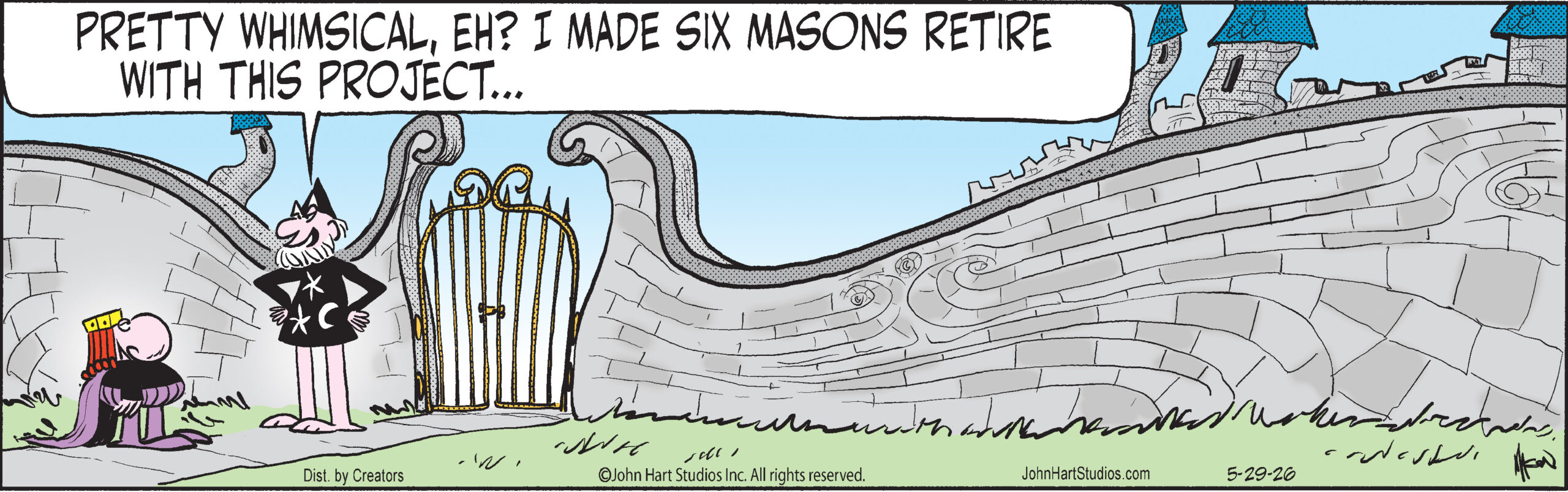 The latest 'Wizard of Id' comics by Parker and Hart