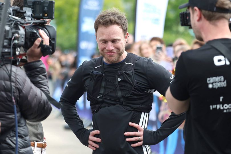 Olly Murs admits 'unexpected' moment during 400km challenge left him in ...
