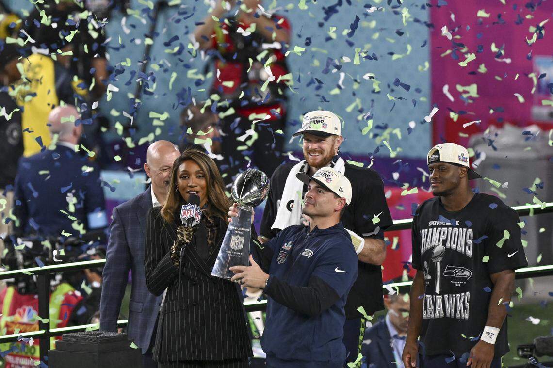 Mike Macdonald's unique message to challenge his Super Bowl-champion ...