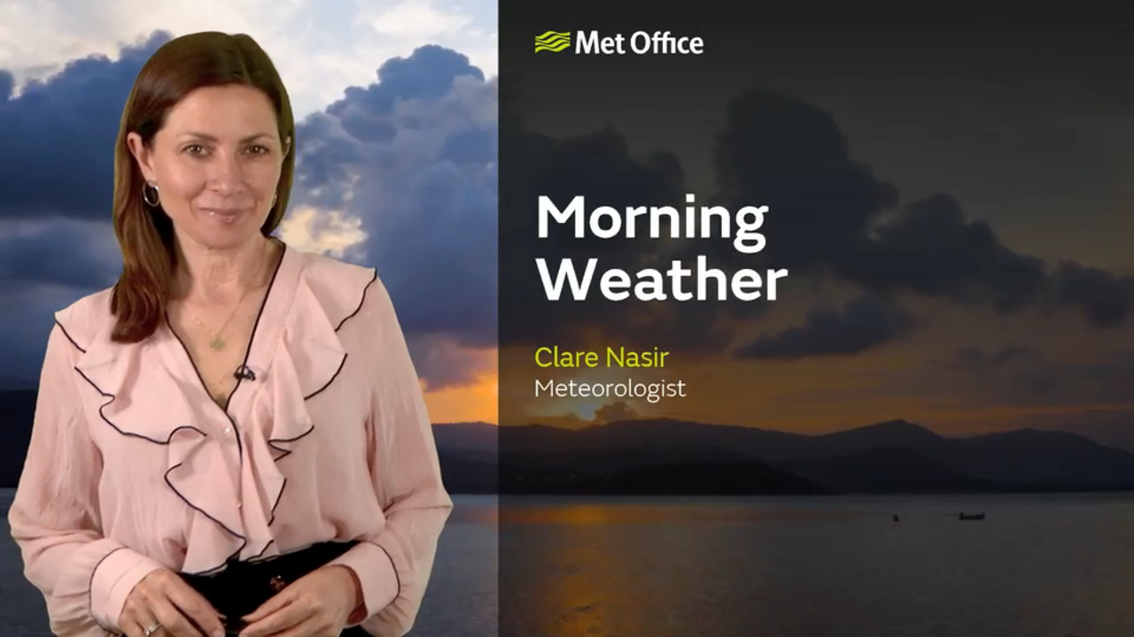 Met Office Friday morning weather forecast 22/05/2026