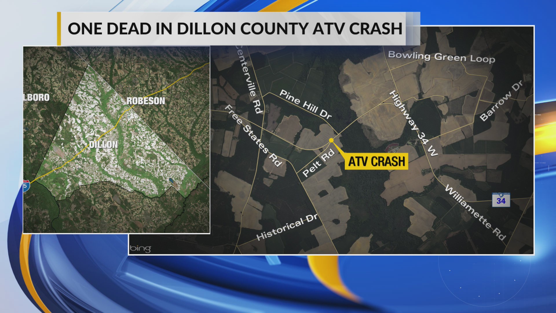 ATV driver dies in Dillon County crash