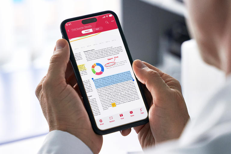 This app digitizes your paper clutter for $48 for life