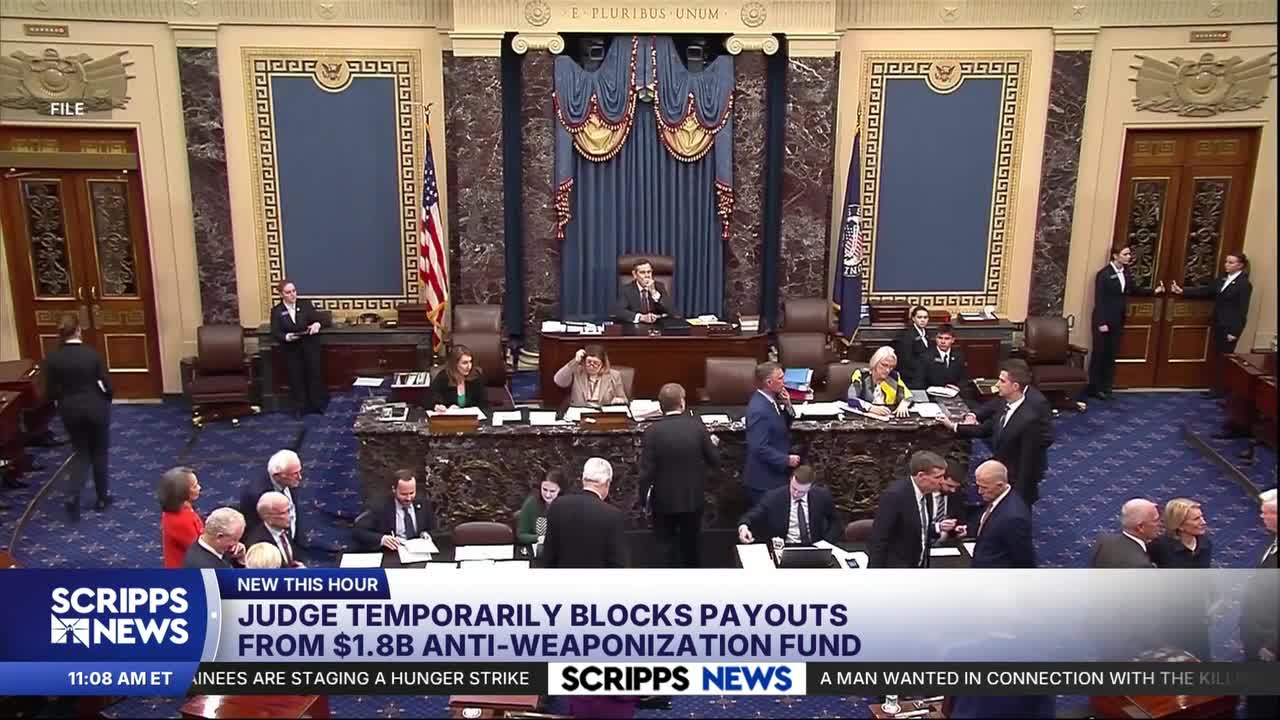 Judge temporarily blocks payouts from Trump's $1.8B 'anti-weaponization ...
