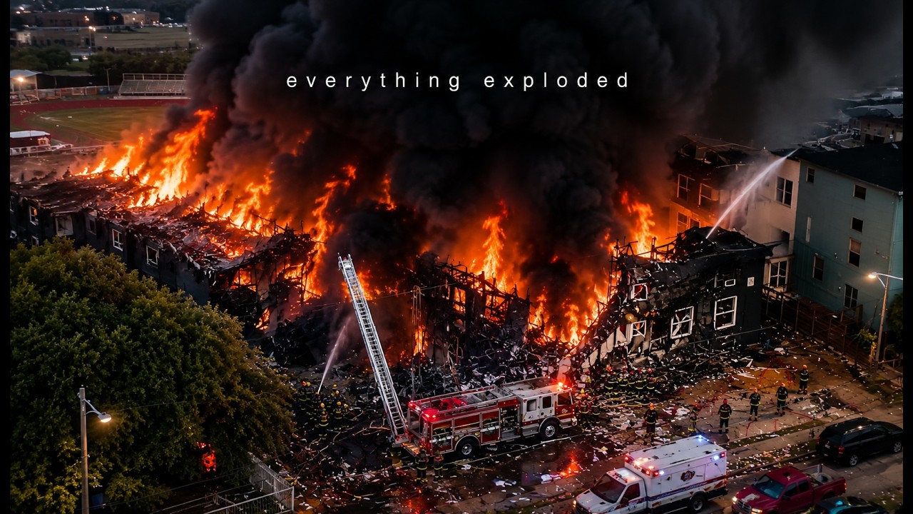 Dallas apartment explosion: Massive fire in Oak Cliff leaves multiple ...