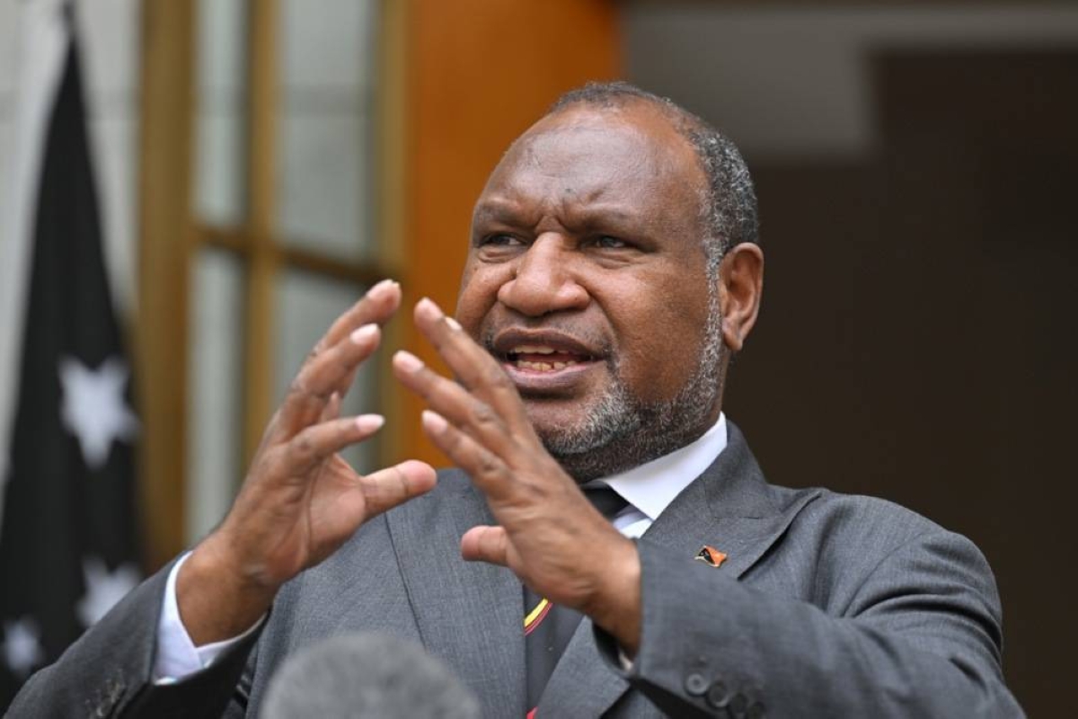 PNG's Marape says no foreign bases as Australia's defense presence grows