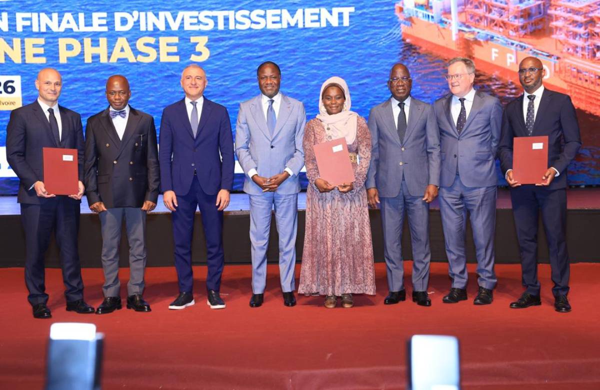 Côte d’Ivoire : la phase 3 du gisement Baleine lancée avec 4 milliards USD