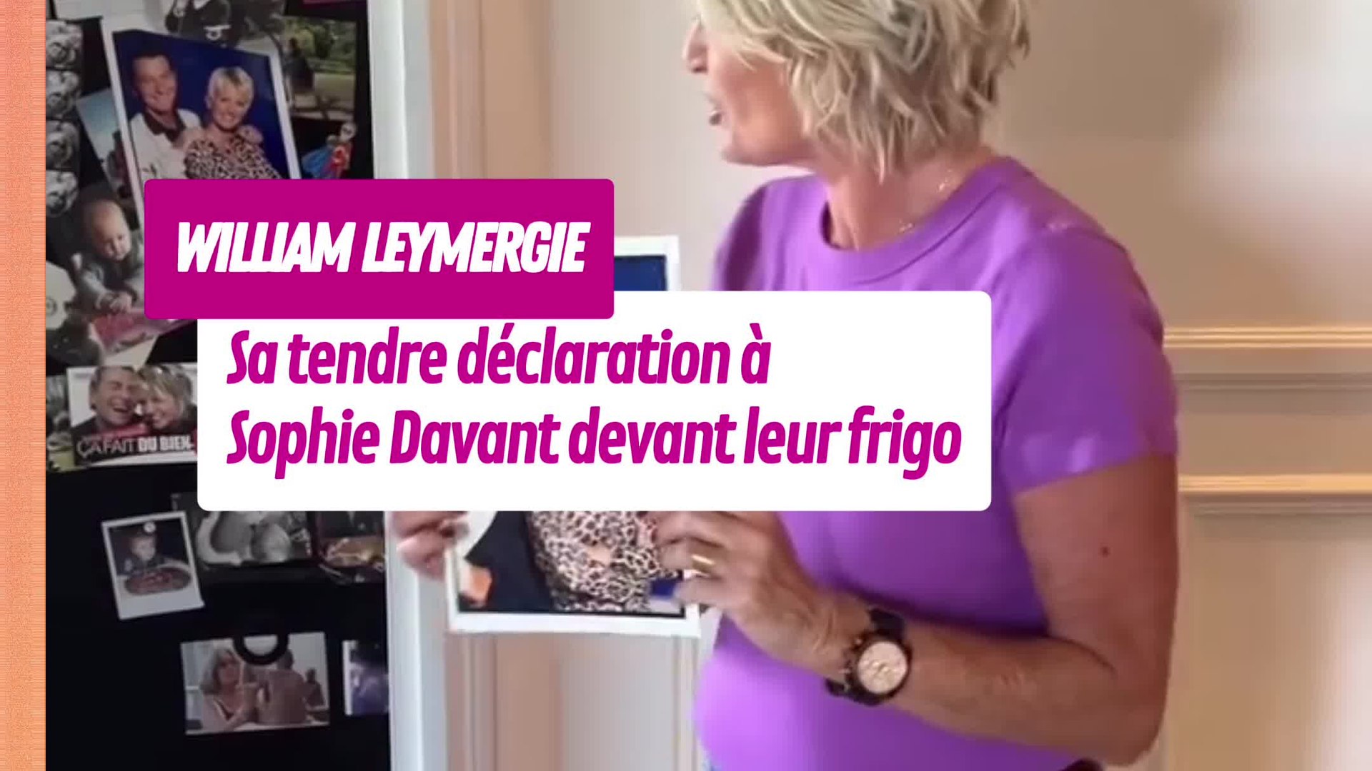 « Surtout elle » : William Leymergie, sa tendre déclaration à Sophie ...