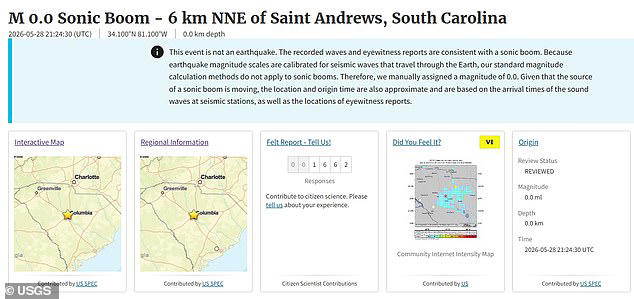 Mysterious sonic boom rattles homes and panics thousands in several US ...