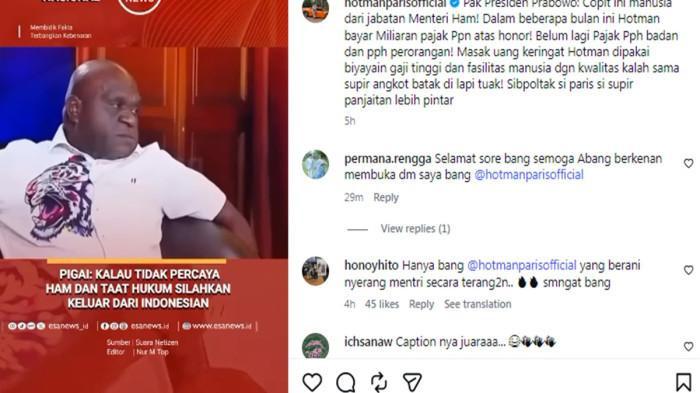 Hotman Paris terang-terangan minta Presiden Prabowo segera copot ...