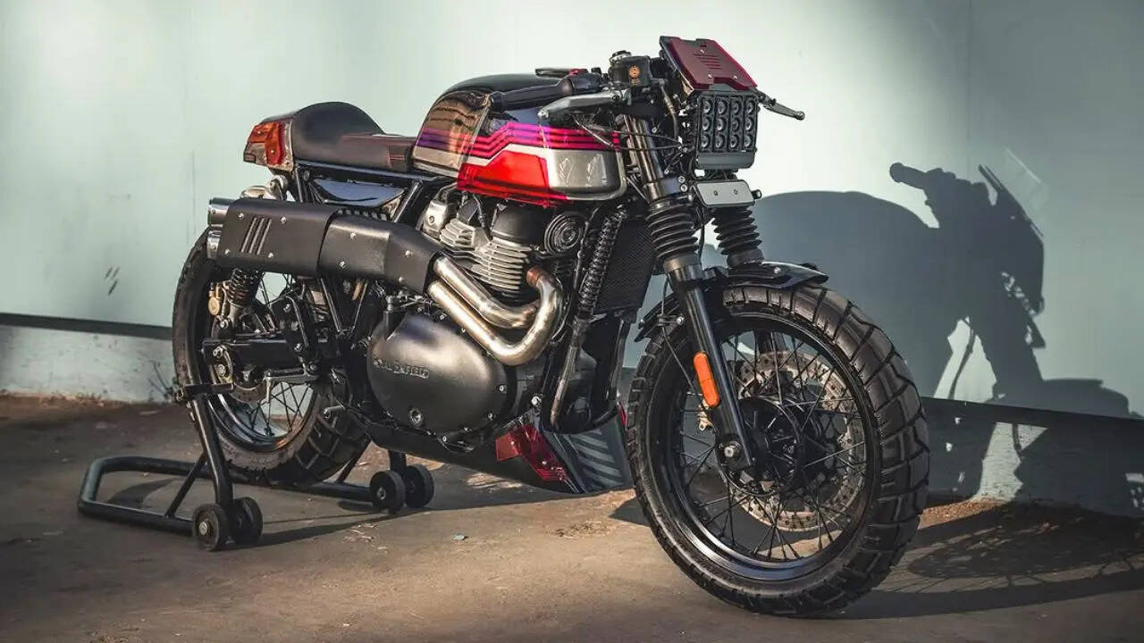 Neon discipline - this cyberpunk Royal Enfield will blow your mind