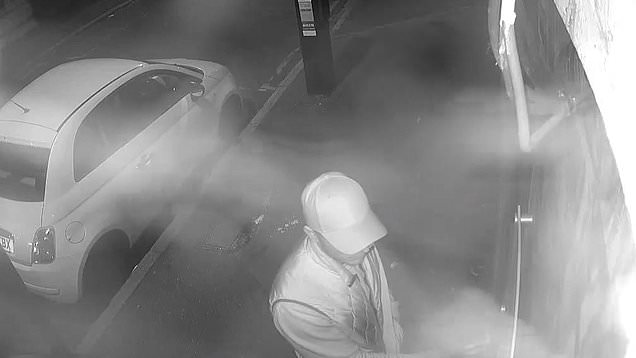 CCTV footage shows man entering flat shortly before stabbing ex ...