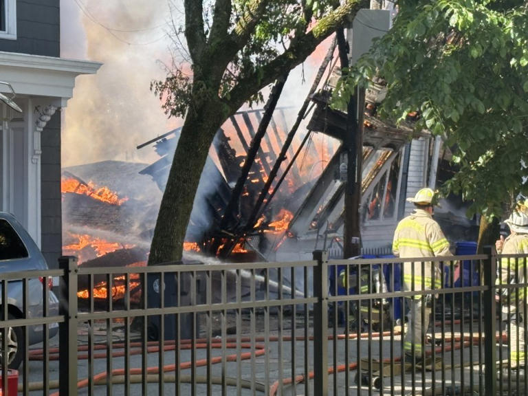 Multi-family Providence home collapses during fire