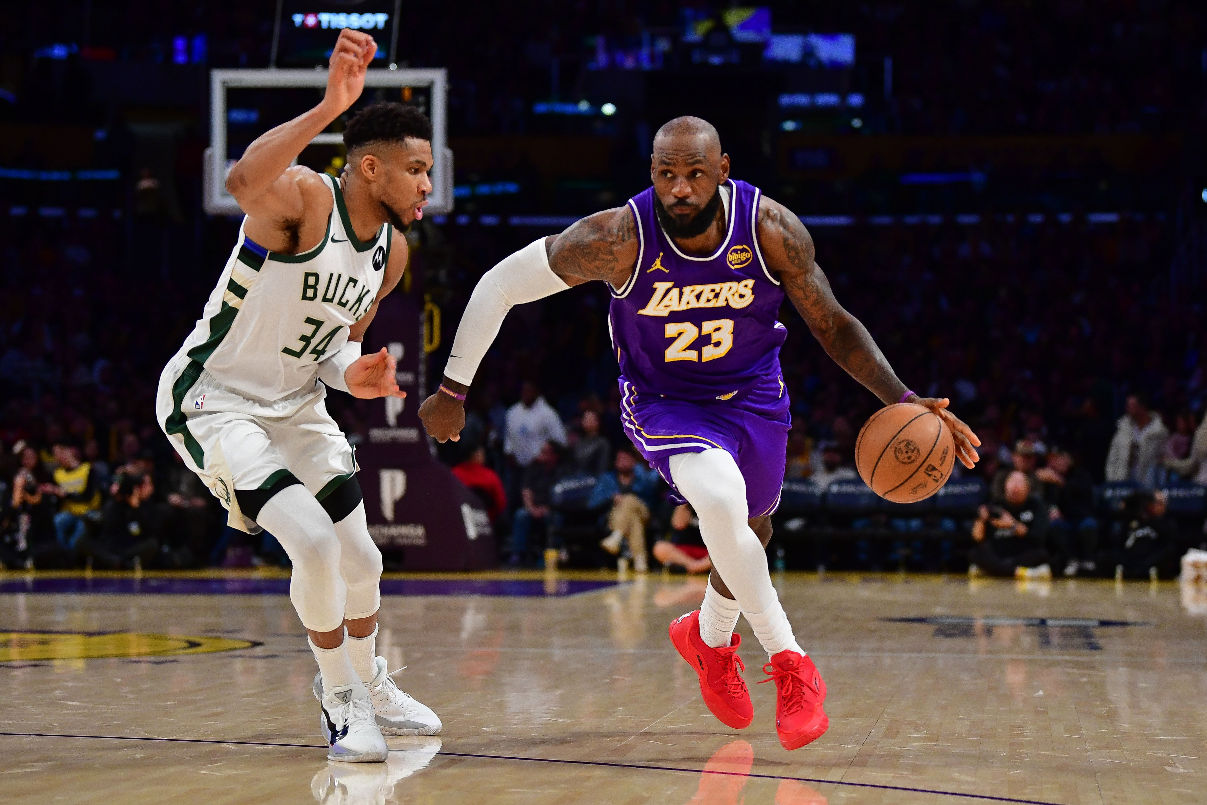 LeBron James & Giannis Antetokounmpo on the same team next season?