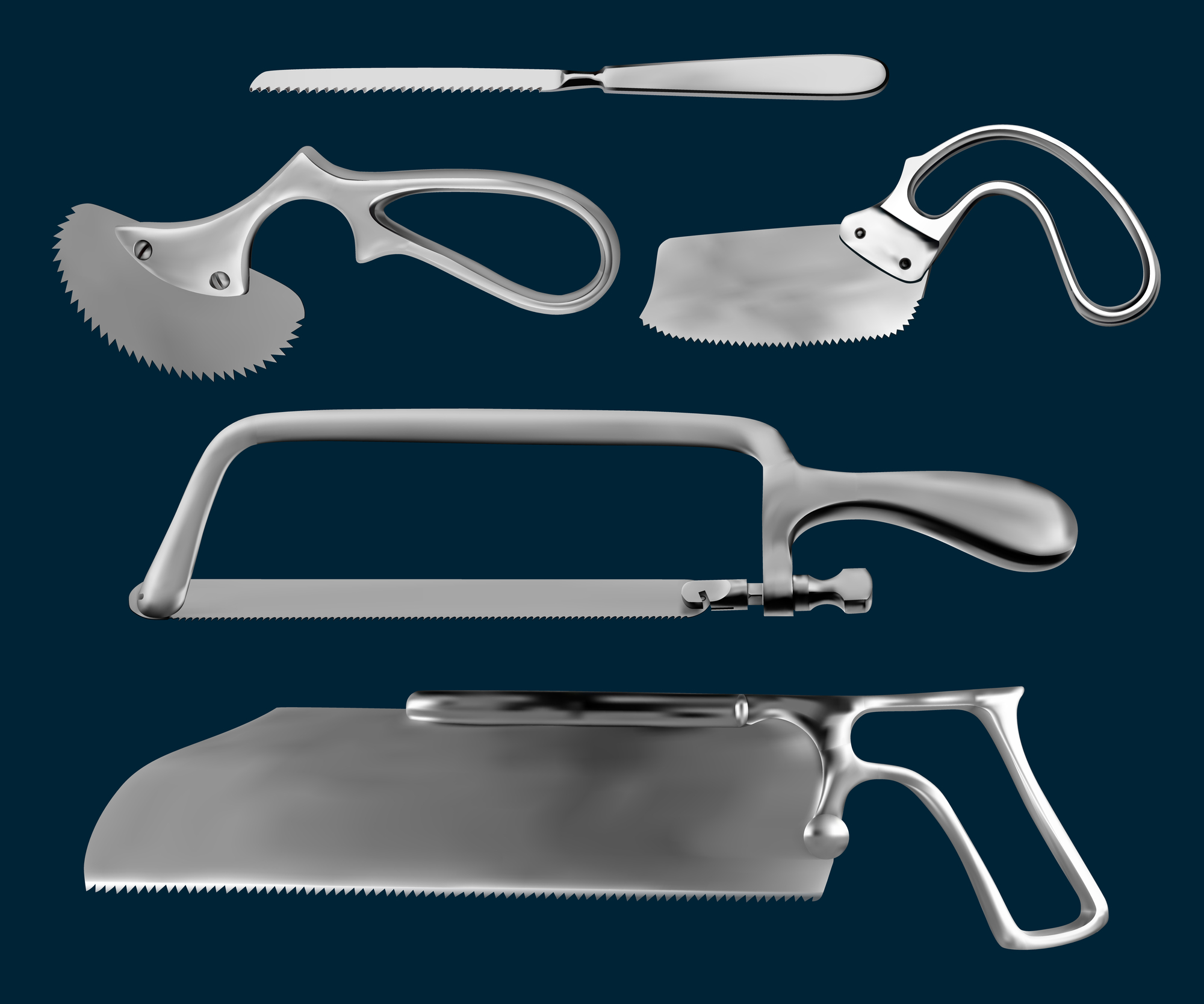 Photos of medical tools from the past that look scary