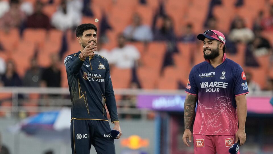 GT vs RR: Why the coin was flipped twice during toss in New Chandigarh ...
