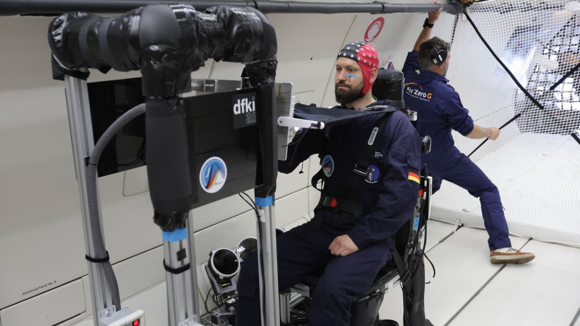 Robotic suit simulates weightlessness on Earth to improve astronaut ...