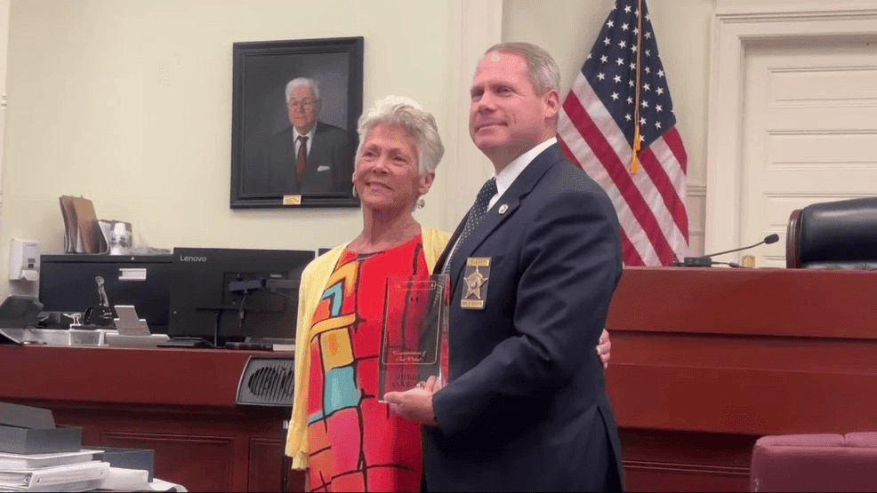 Carteret County honors Sheriff Asa Buck on final day in office