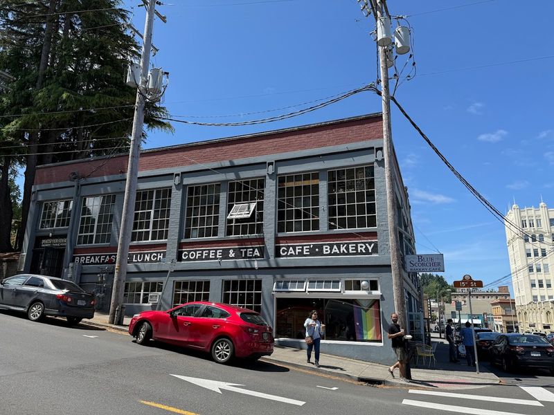 This Oregon bakery has exposed beams, community tables, and paper ...