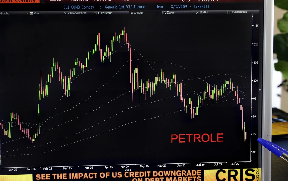 Global bond yields fall as oil prices drop and peace hopes rise