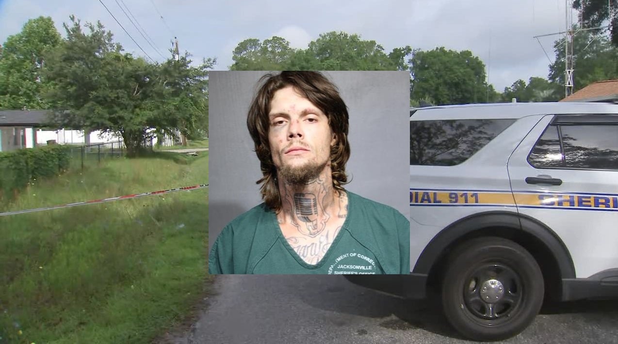 Jacksonville police find man accused of stabbing three to death hiding ...
