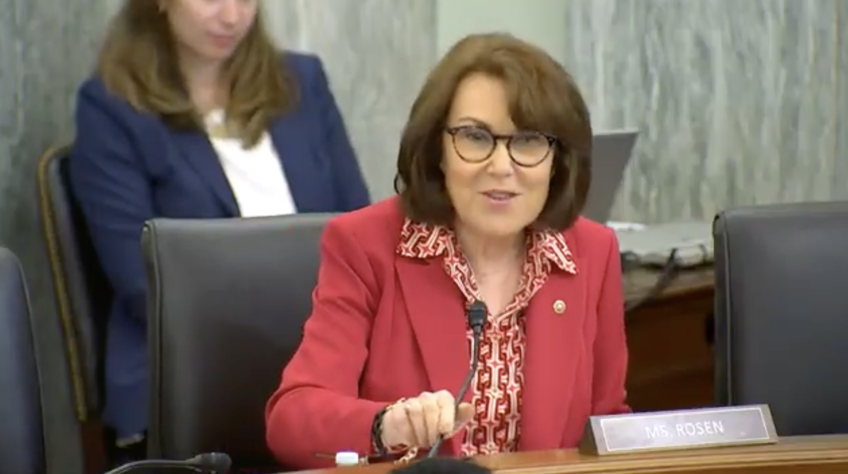 'It's like the wolf guarding the hen house': Jacky Rosen raises ...