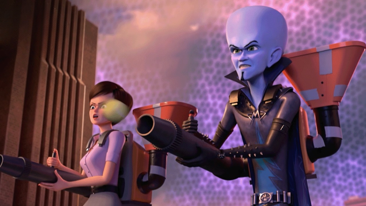 Megamind & Roxanne save Metro City from the Doom Syndicate | Megamind ...