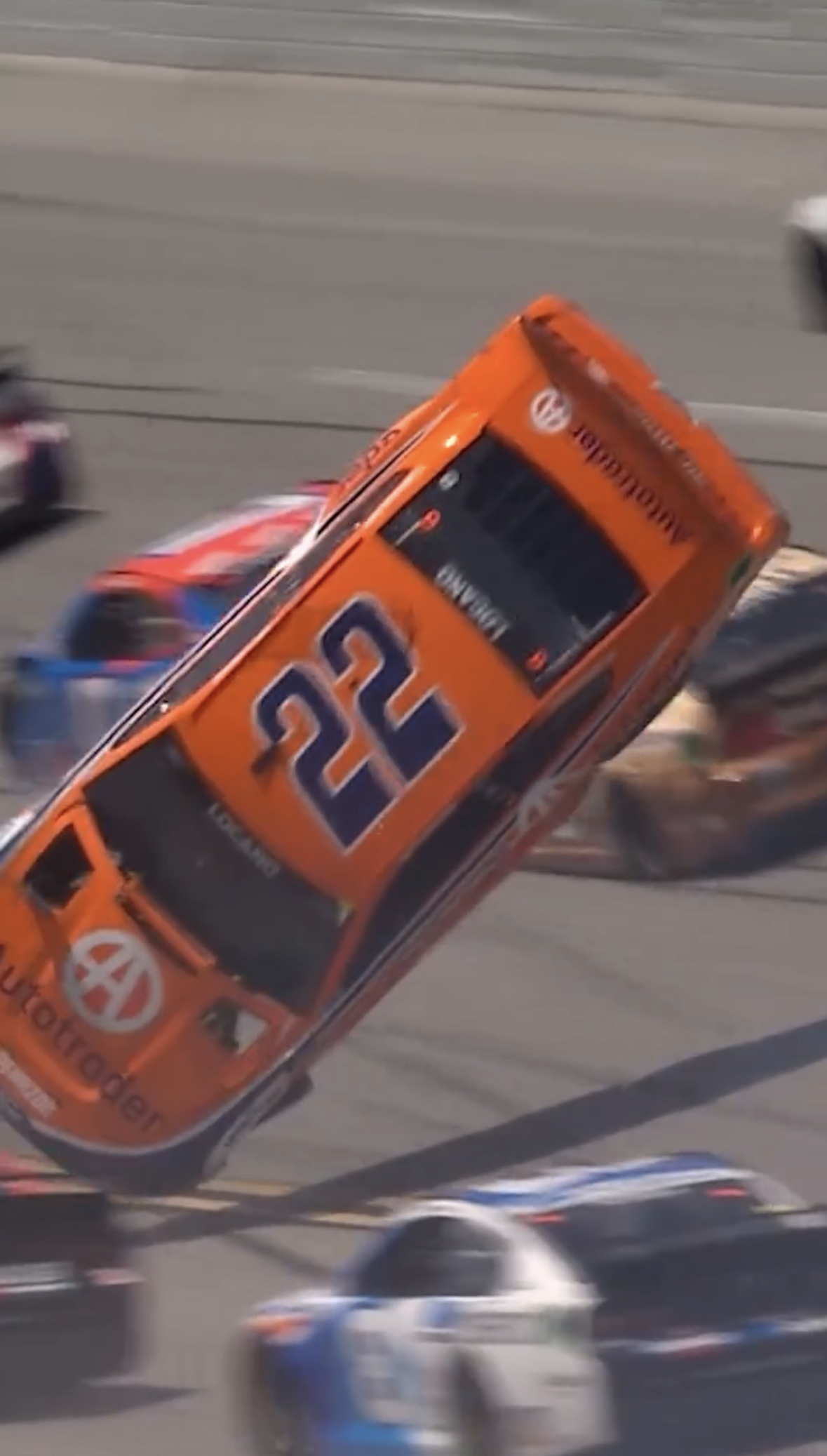 Bubba Wallace onboard captures wild flying crash at Talladega 2021