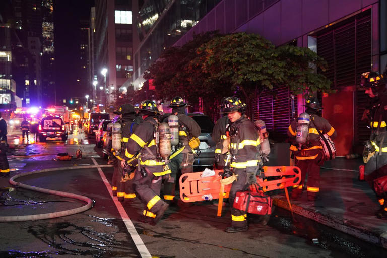 Amtrak train fire near Penn Station causes massive delays and ...