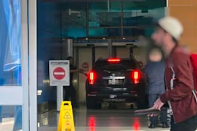 Panic as car crashes into Detroit Metro Airport terminal in terrifying ...