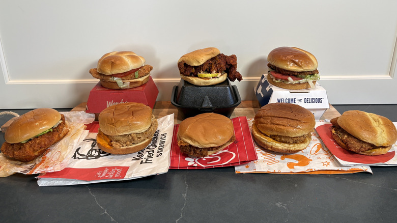 I tried spicy chicken sandwiches from 8 fast food chains and ranked them