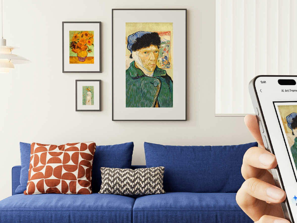 SwitchBot AI art frame, la cornice digitale che non vuole sembrare uno ...