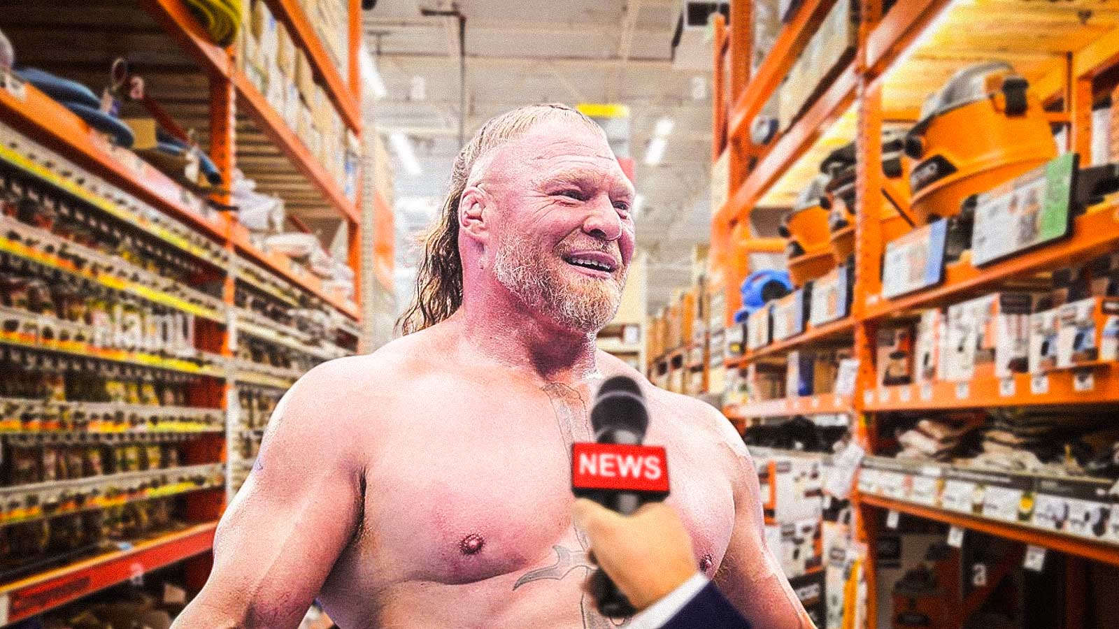 WWE’s Brock Lesnar puts fan in 'headlock' at meet & greet