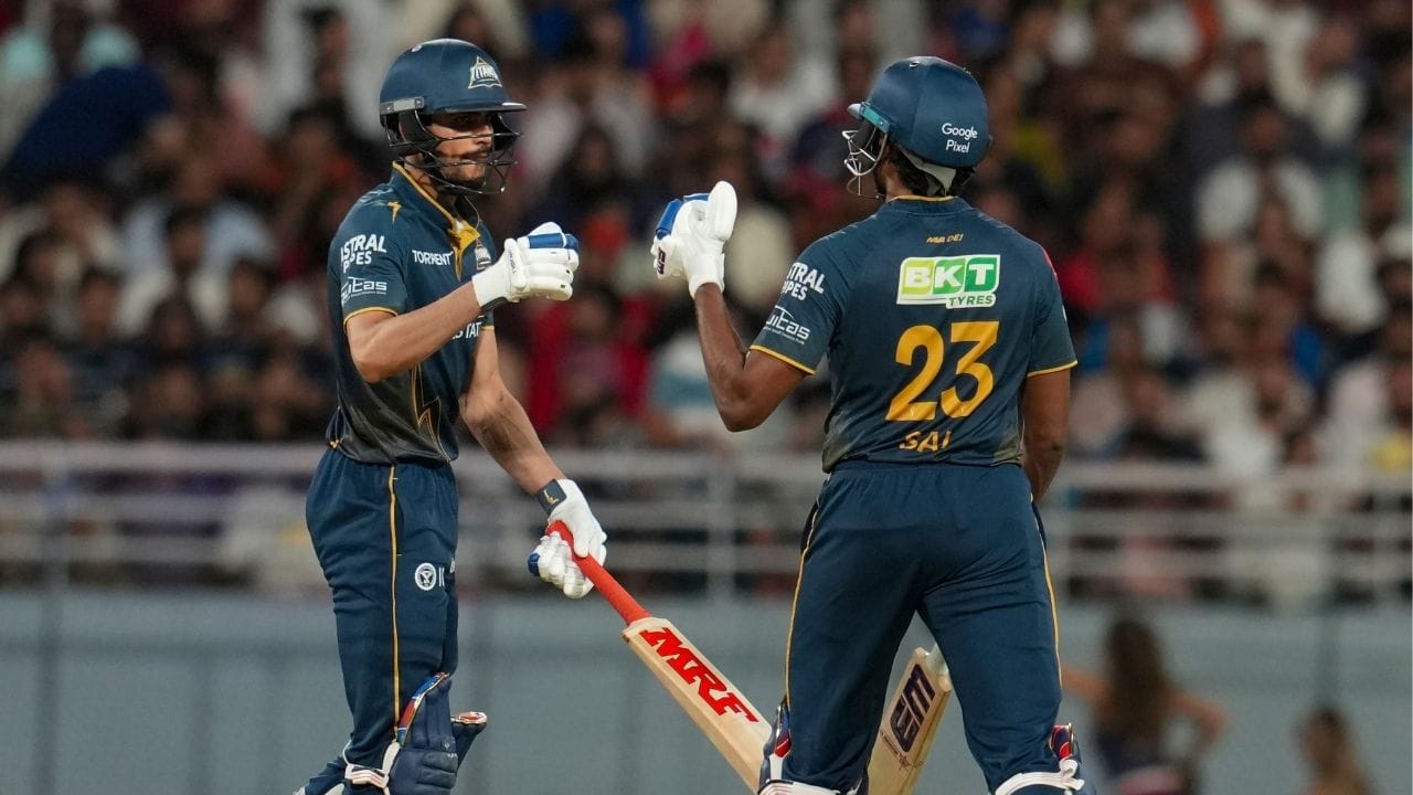 GT vs RR: Gill-Sudharsan break Gayle-Kohli’s record with 100-run stand ...
